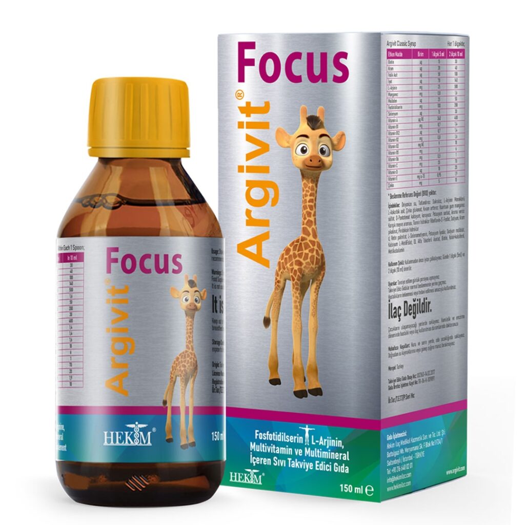 Argivit focus surup 150 ml - Vivaura